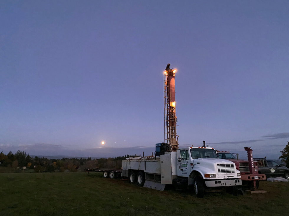 Well Drilling from Alpine Resources